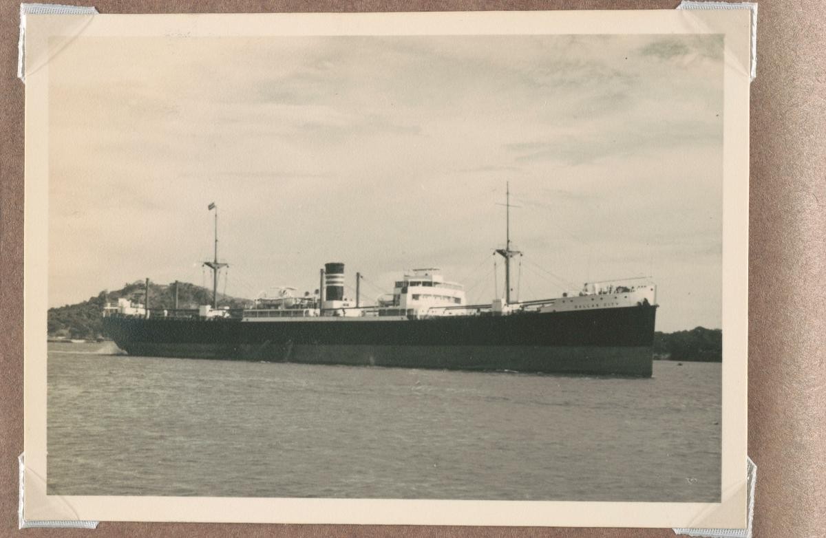 A motorship diesel engine