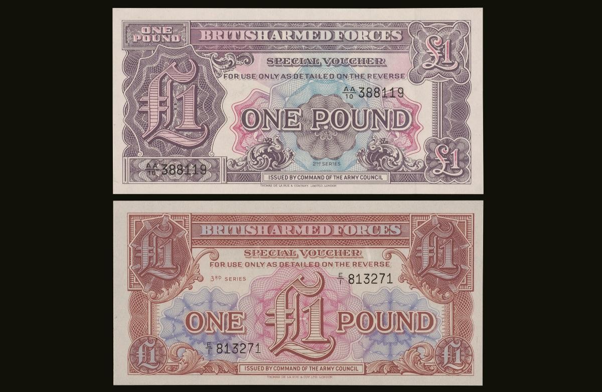 One pound special voucher