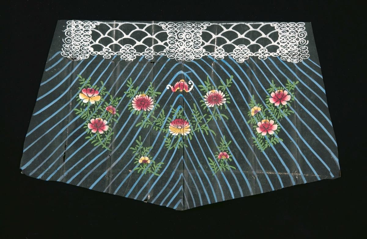 Part of a paper robe