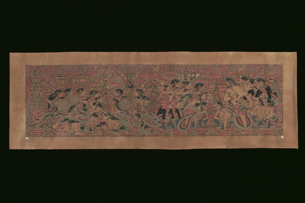Wayang beber painting
