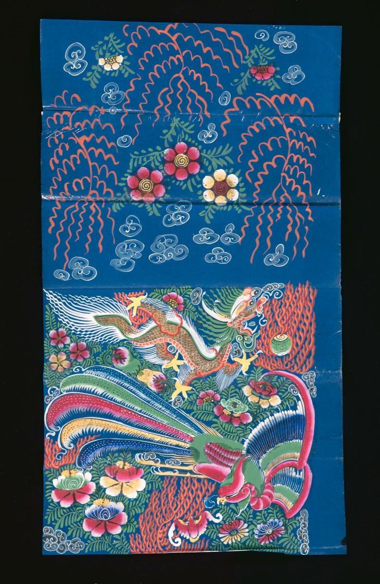 Part of a paper robe