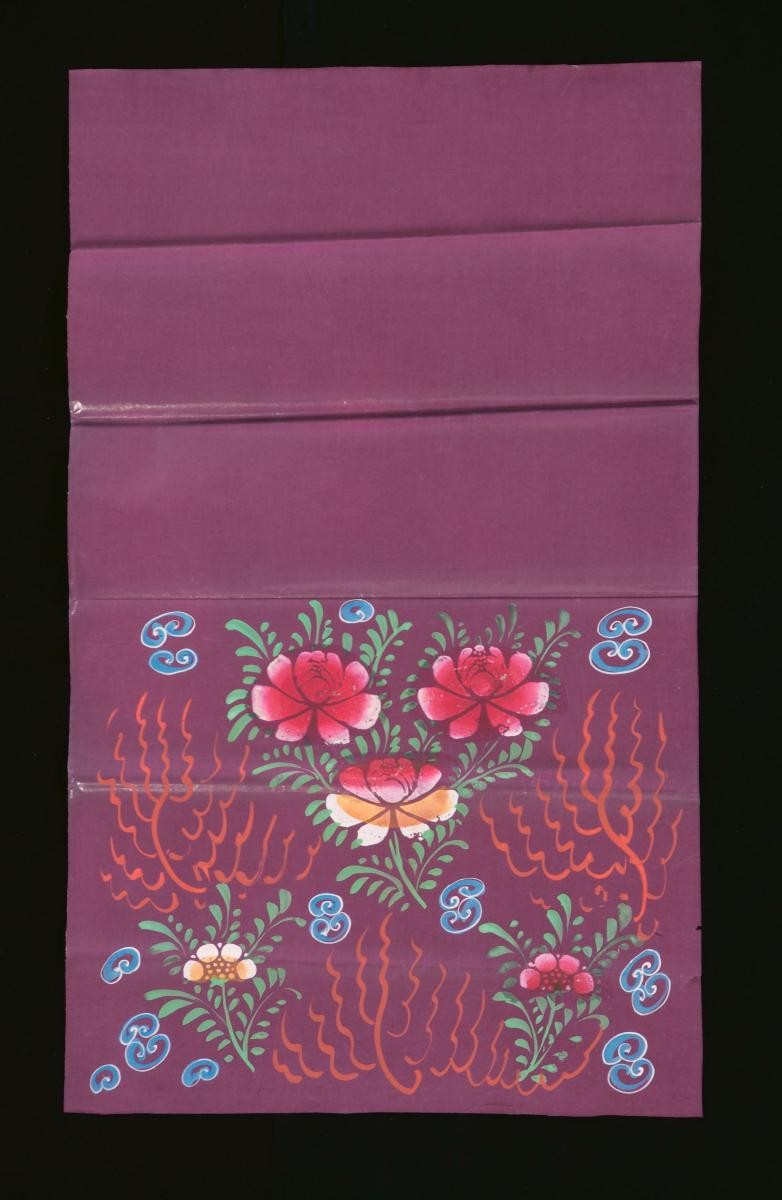 Part of a paper robe